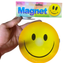 Large 5 1/2" Happy Smile Face Car Magnet | eBay