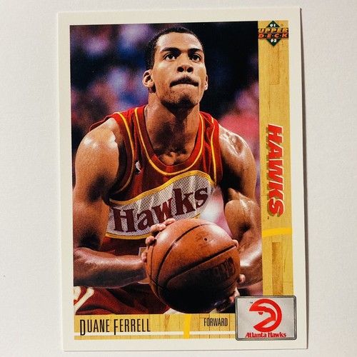 1991-92 Upper Deck Basketball Card #274 Duane Ferrell Atlanta Hawks Tc2 ...