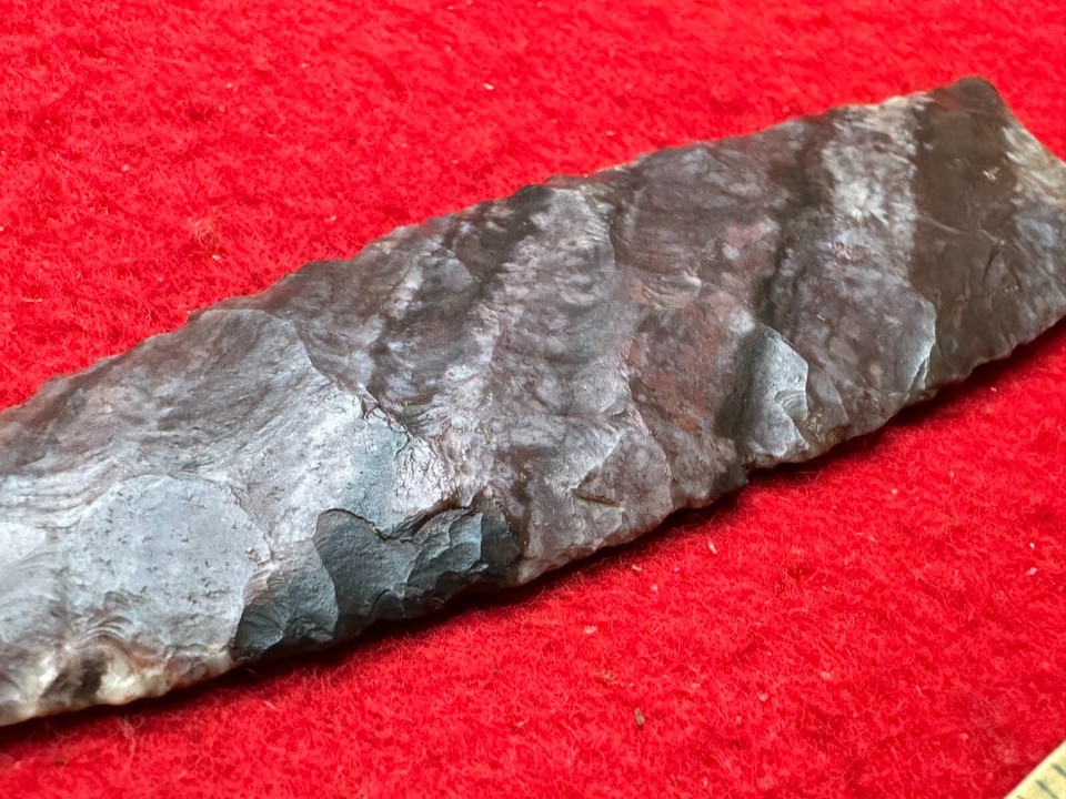 5 1/8" Fluted Clovis Point, Indian Artifacts, Arrowheads, Hopewell ...