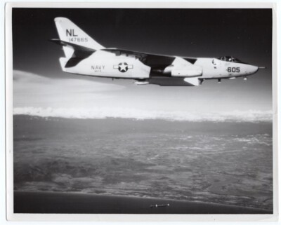 1964-65 A3B Skywarrior of VAH-2 Bombs Target Hon Matt Island Vietnam ...
