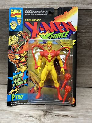 Marvel Comics The Evil Mutants X-Men X-Force Pyro Action Figure Toy Biz ...