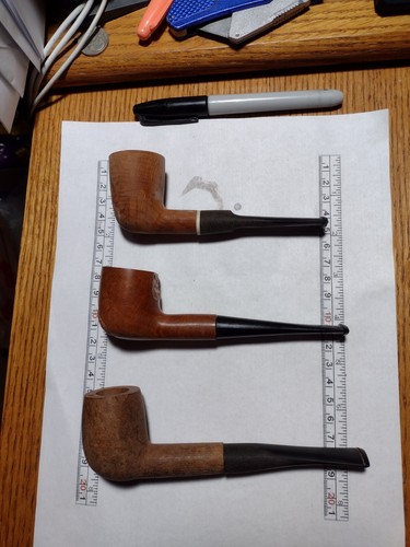 3 Nice Unfinished Estate Pipes Variety Lot A35 | eBay