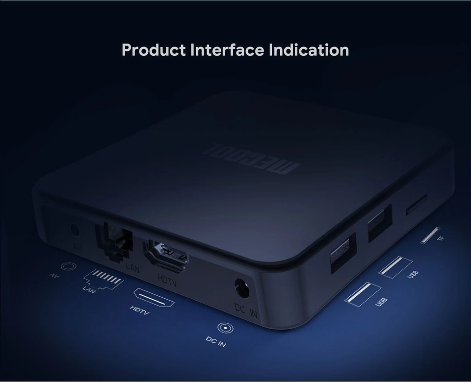 MECOOL KM7 SE Android 11 TV Box Google Certified 2G 32G HDR Media ...