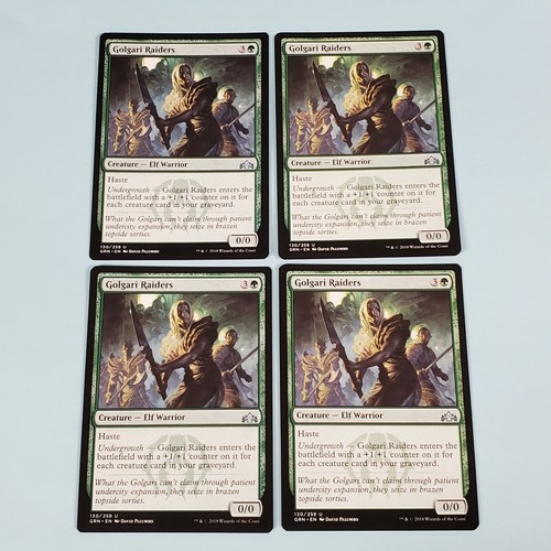 4x Golgari Raiders - Guilds of Ravnica - 130/259 Uncommon - MTG Magic ...