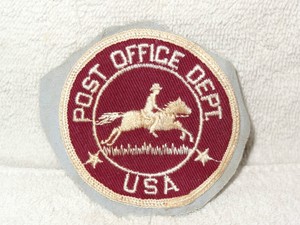 Vintage United States Post Office Dept. Patch- Made in USA