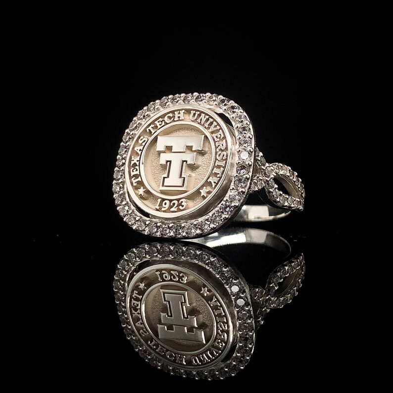 Texas Tech University Class Ring – TTU Custom Graduation Ring for Women ...