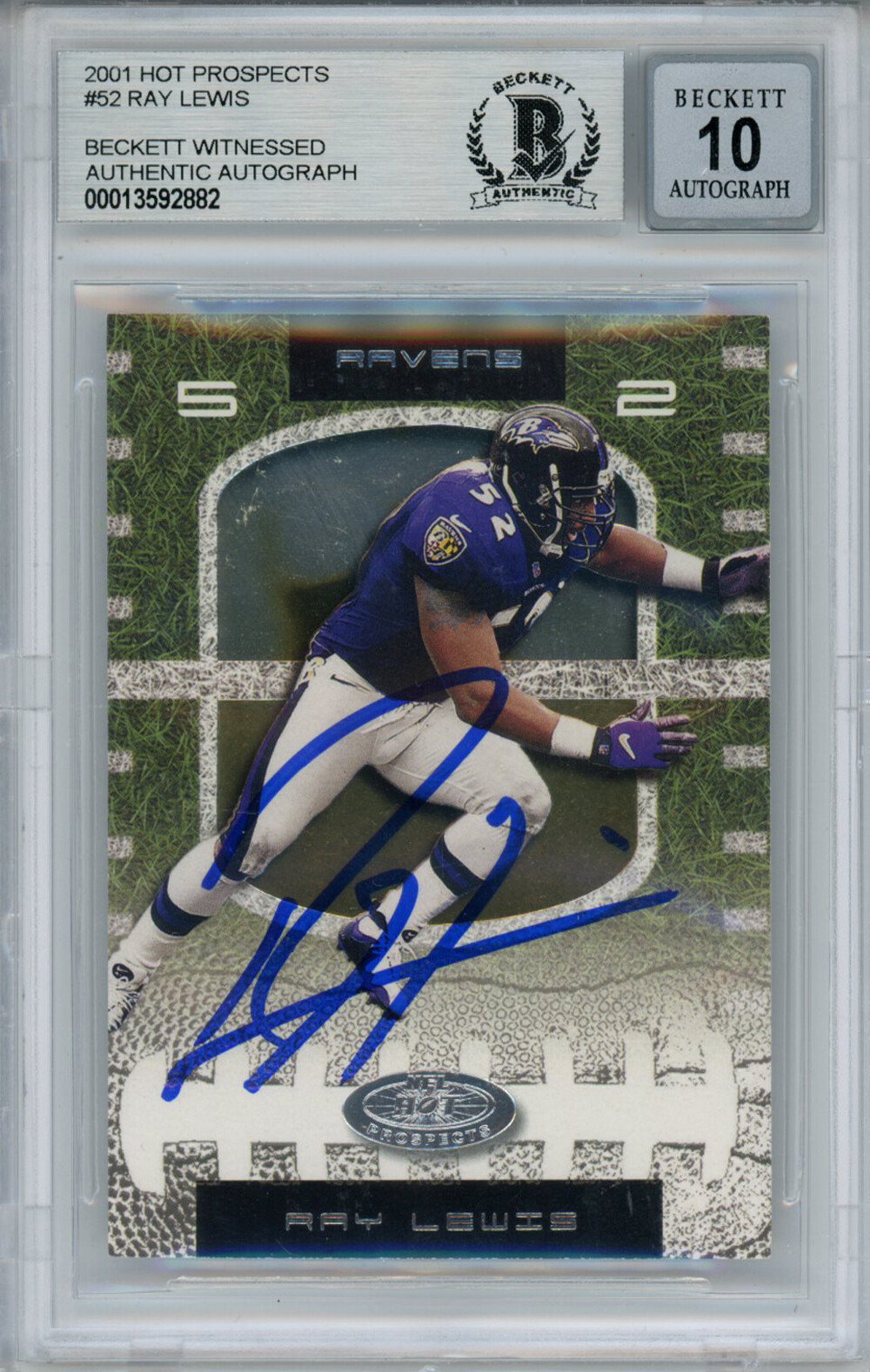 Ray Lewis | Autographed Football Memorabilia & NFL Merchandise