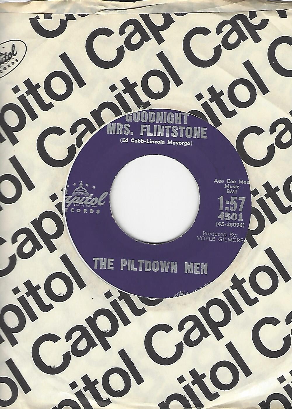 THE PILTDOWN MEN- "GOODNIGHT MRS. FLINTSTONE"/"THE GREAT IMPOSTER ...