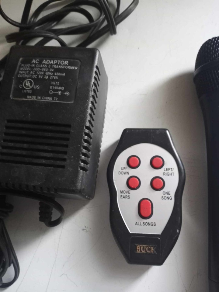 Gemmy The Buck Animated Trophy Singing Talking Deer Motion Detected ...