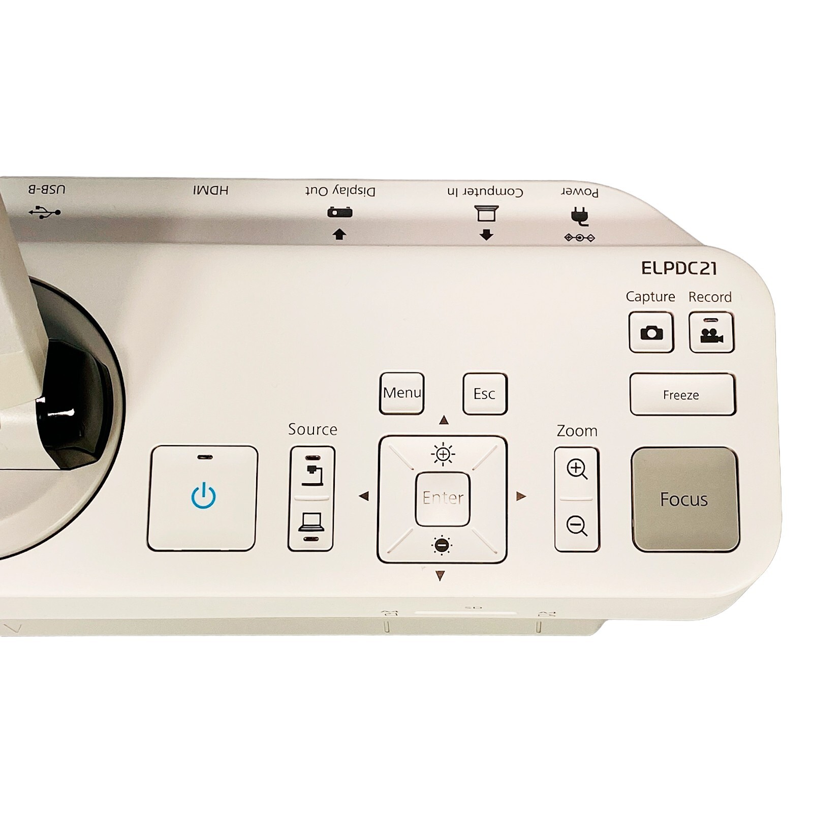 Epson ELPDC21 12x Optical Zoom Document Camera 1080p RGB HDMI USB 2.0 w ...