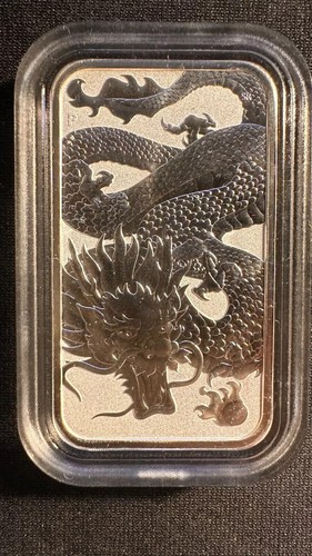 2022 Australia $1 Dragon 1oz Silver Rectangular Bullion Coin In Capsule | eBay Australia