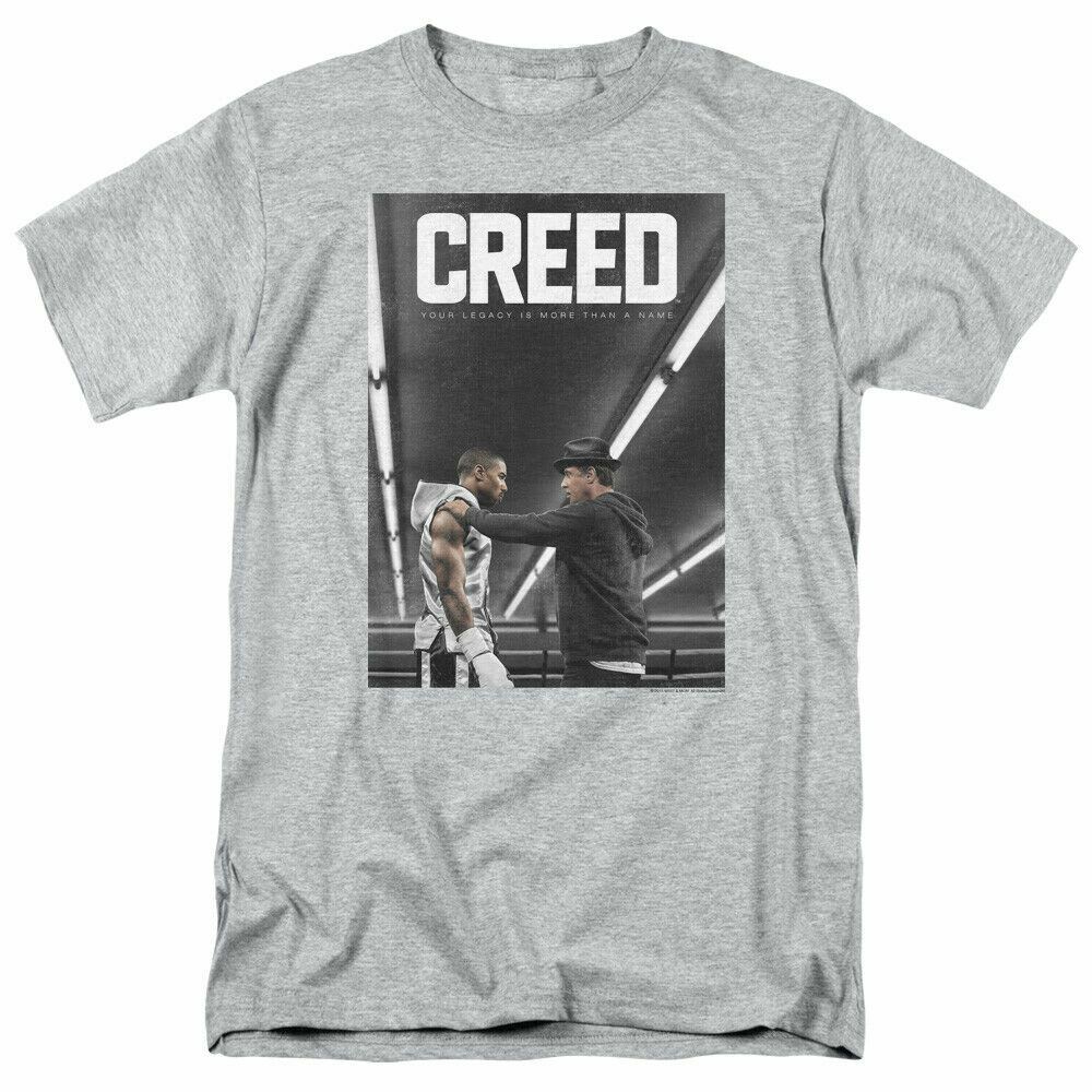 Creed Poster T Shirt Mens Licensed Boxing Movie Tee Adonis Rocky Sport ...