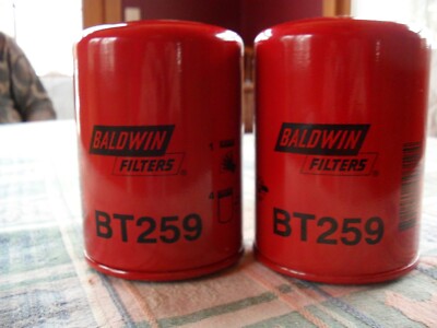 2 NEW BALDWIN TRACTOR FILTERS -JOHN DEERE # BT259 | eBay
