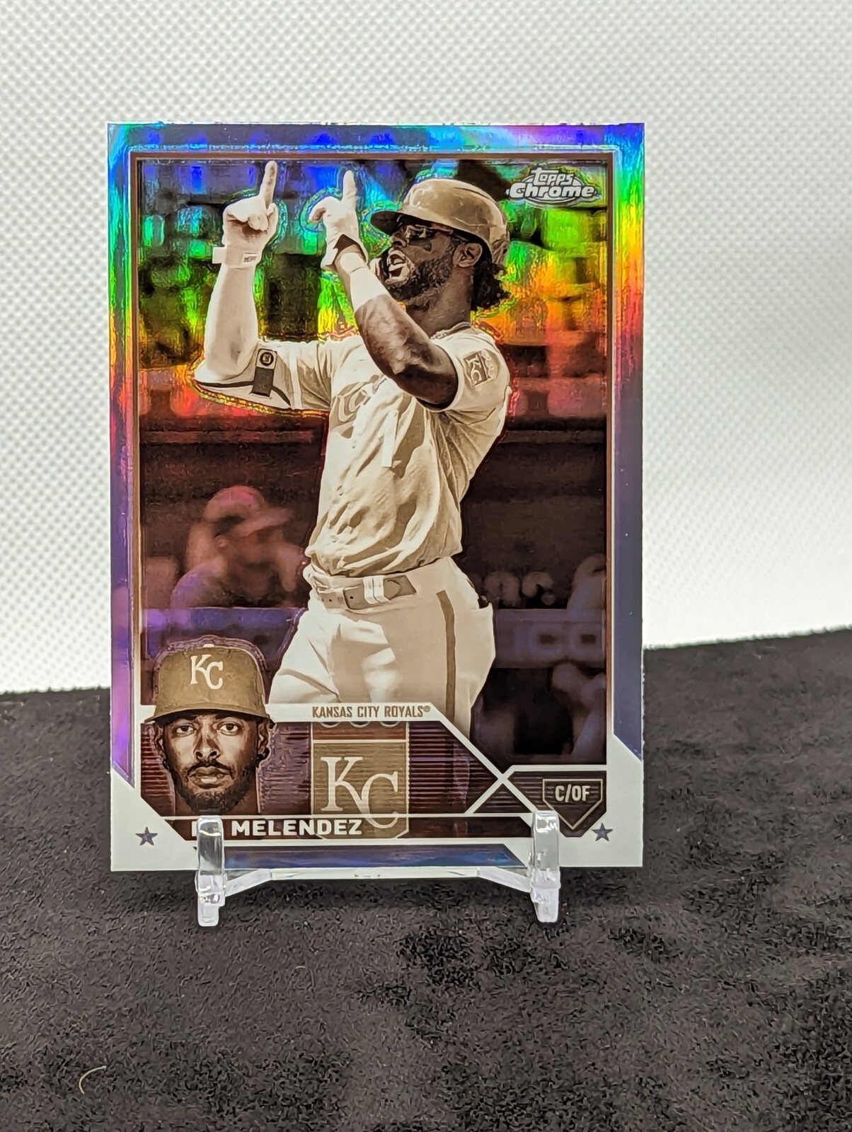 2023 Topps Chrome Sepia Refractors #151 MJ Melendez Kansas City Royals ...