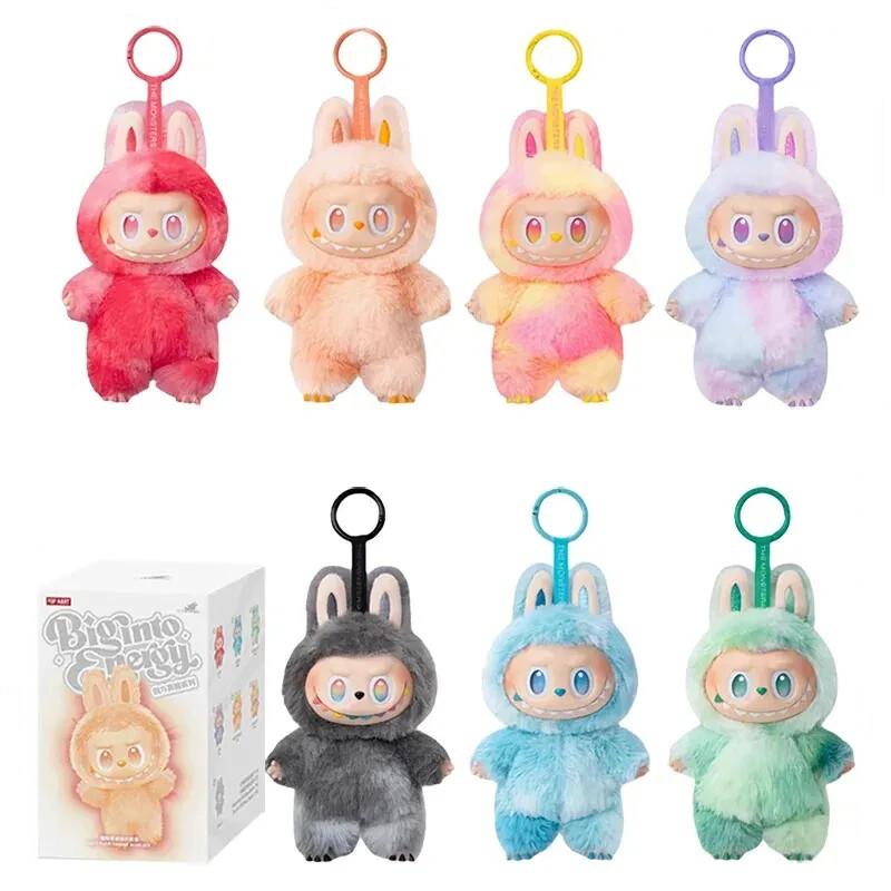 NEW LaBU V3 bubu Monsters Big Into Energy Figure Face Doll Keychain ...