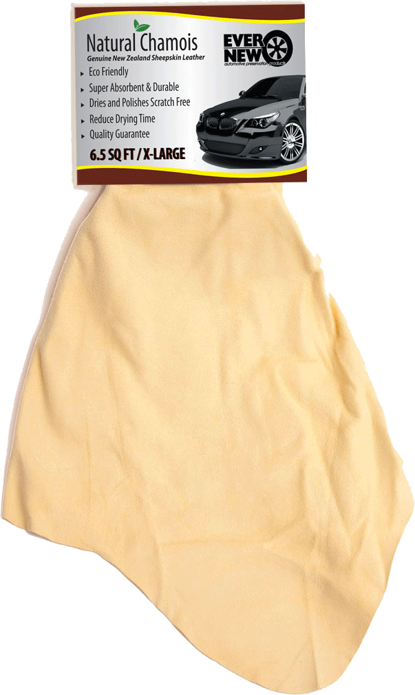 NATURAL CHAMOIS Premium New Zealand Sheepskin for CARS, BOATS, RV ...