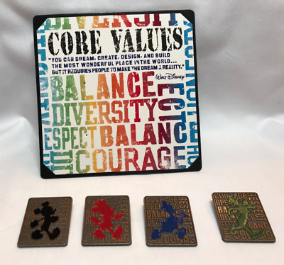 Disney Cast Exclusive Core Values 2010. New. | eBay