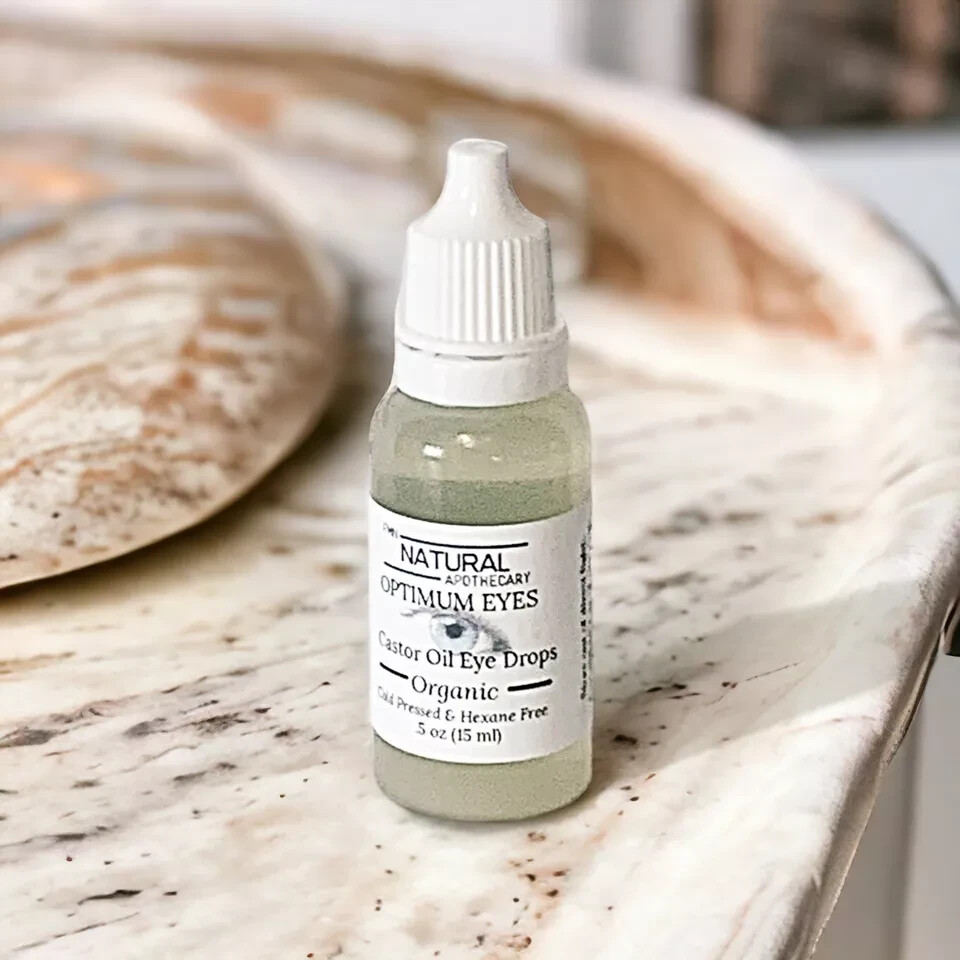 🌿 Castor Oil Eye Drops for Dry Eyes - Natural Moisturizer ...