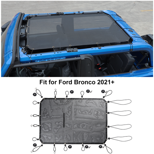 Anti-UV/Heat Top Roof Bikini Mesh Sunshade Sun Shade Cover for Ford ...