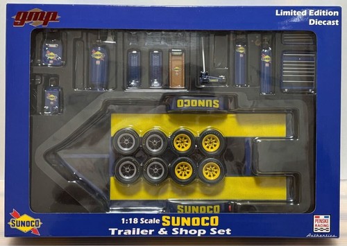 1/18 GMP Team Penske-Sunoco Racing Trans Am Team Trailer & Shop Set ...