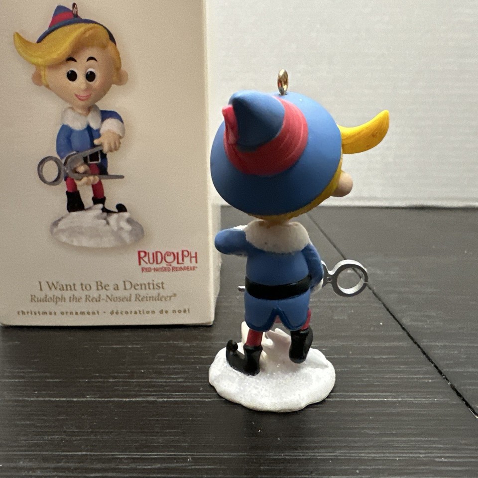 Hallmark Keepsake I Want To Be A Dentist Rudolph The Red-Nosed Reindeer ...