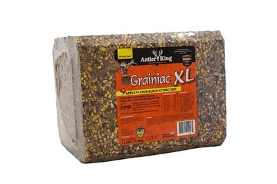 Antler King Graniac Deer Block Apple 33lb – Protein, Corn & Mineral ...