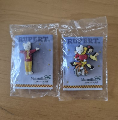Rupert Bear Pin Badges/Brooches By THE Big Badge Company. | eBay UK