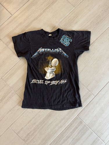 Vintage 90s Metallica Metal Up Your Ass T-Shirt M | eBay
