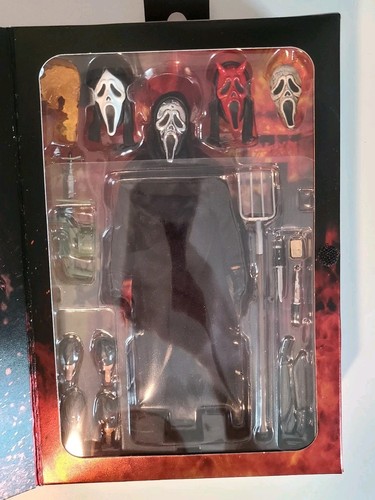 NECA Ultimate GHOSTFACE Inferno 7" SCREAM Horror Movie Action Figure ...