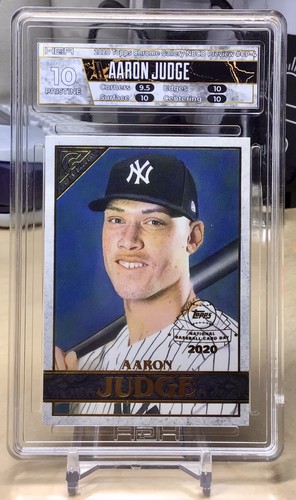 2020 Topps Chrome Aaron Judge Gallery NBCD Preview #GP-4 | eBay
