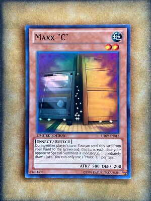 Yugioh Maxx "C" CT09-EN012 Super Rare Limited Edition MP | eBay