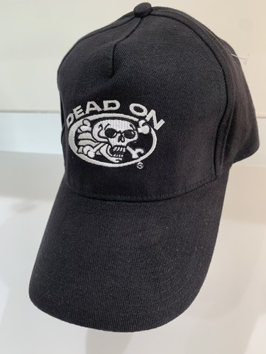 Dead On Tools Cap Hat Embroidered Black Skull Ghost NASCAR Racing NEW ...