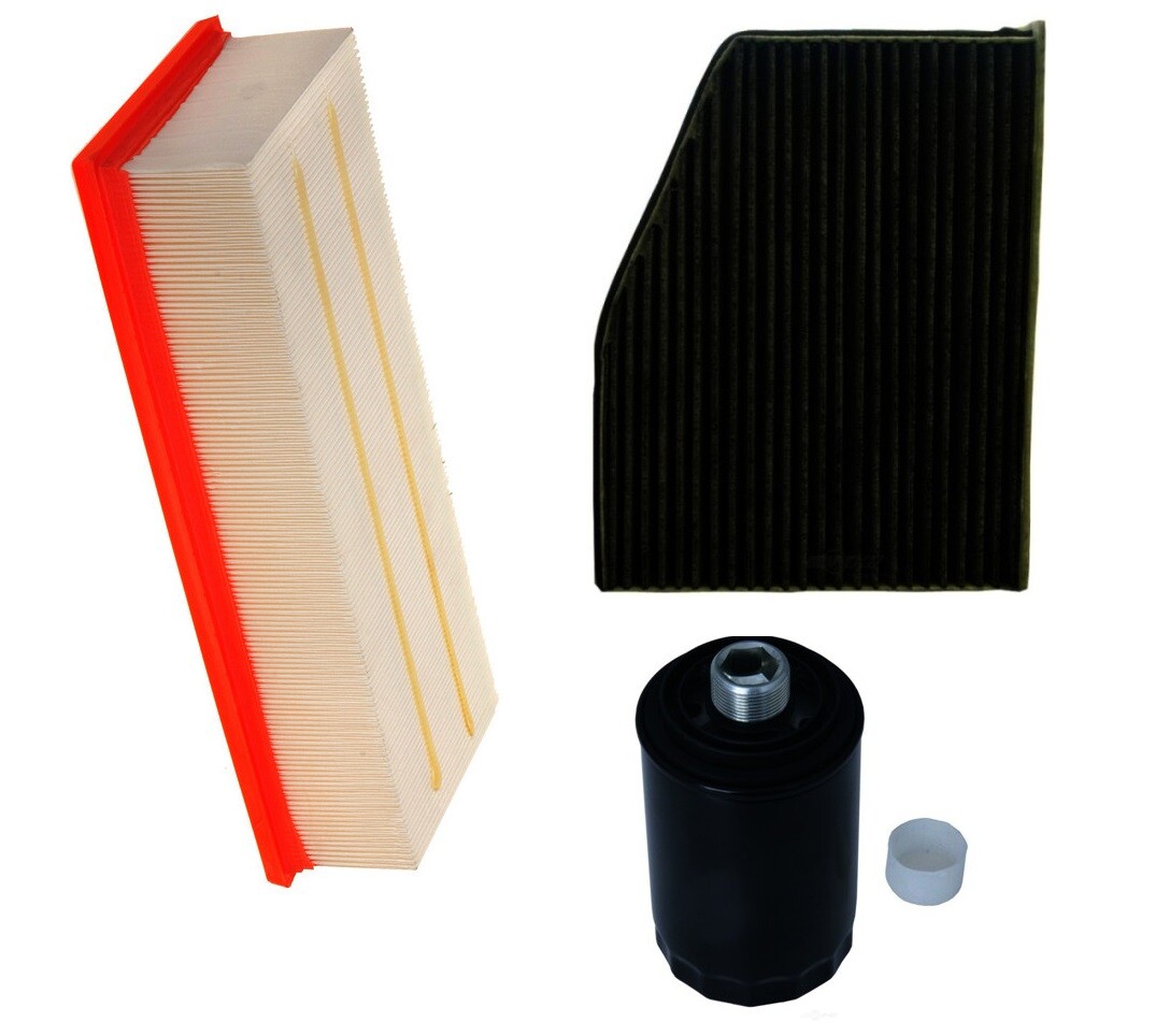 Engine Oil Air Particulate Cabin Filter Service Kit ACDelco Pro For VW ...