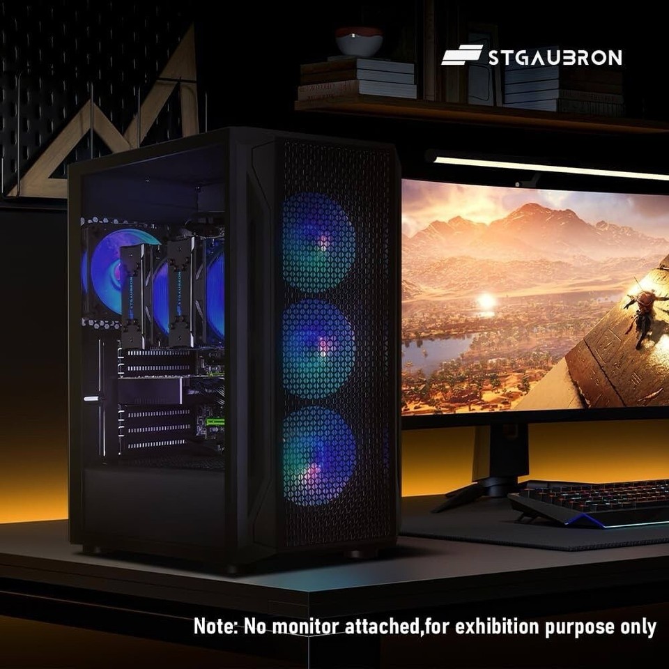 Dual CPU Gaming PC, Dual Intel i7 Xeon E5 up to 3.7GHz, Radeon RX 590 ...