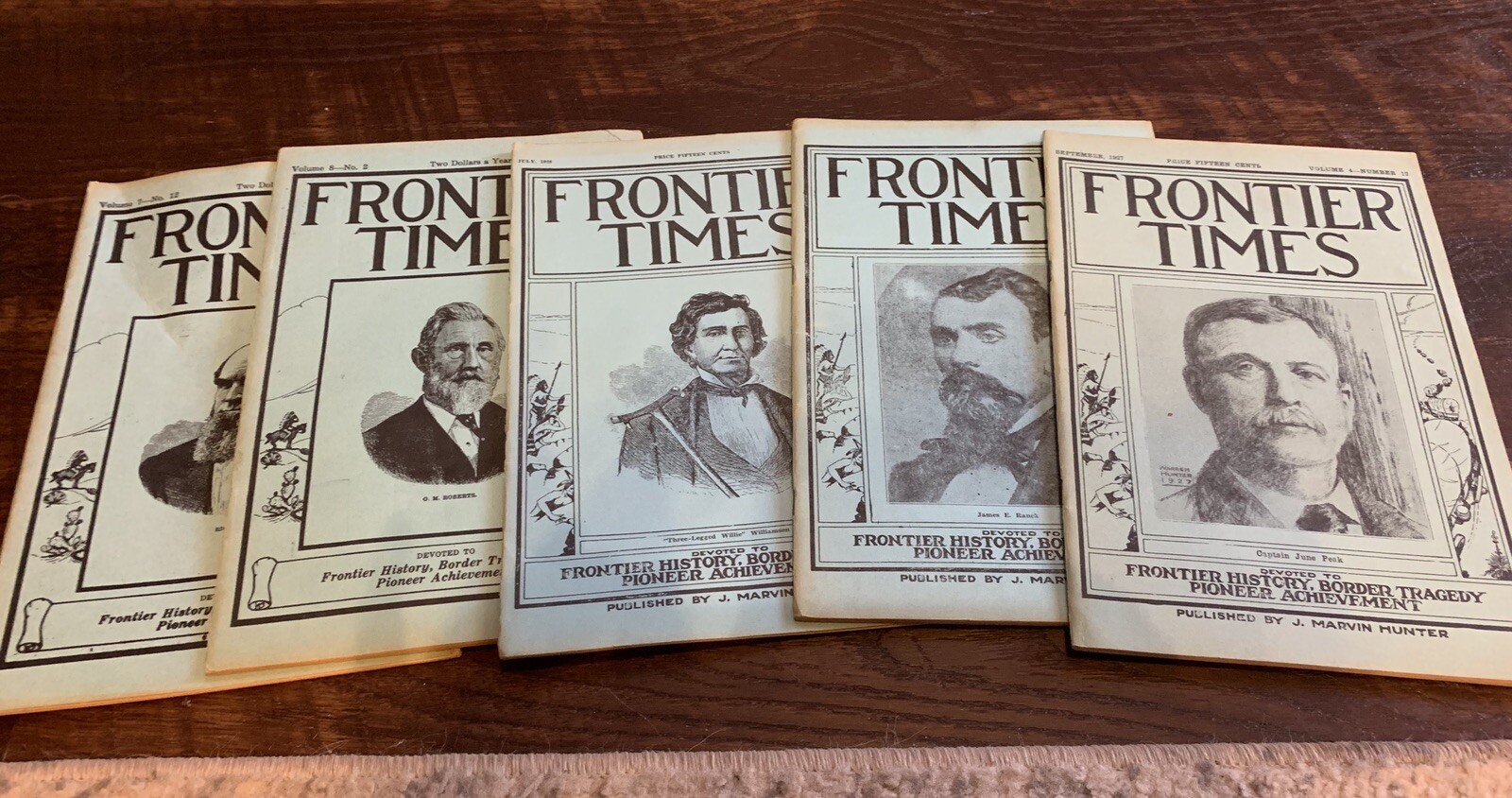 Vintage FRONTIER TIMES Magazine-1920s Early 70's Reissue Lot Of 5 | eBay
