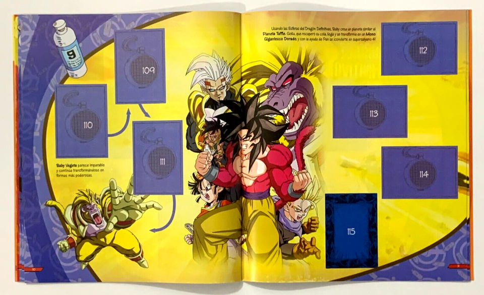 ALBUM DRAGON BALL UNIVERSAL PANINI Full Set 204/204 Stickers PERU 2023 ...