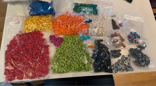 Gros lot Lego vrac BRIQUES ref 3005 3622 6111 | eBay