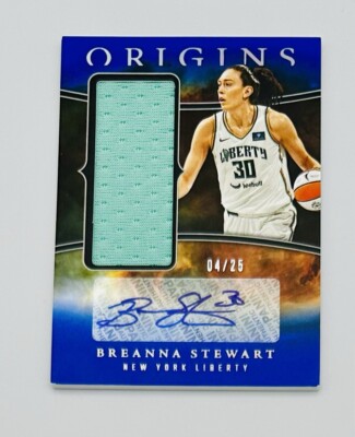2023-24 Panini Origins WNBA Breanna Stewart Jersey Patch Auto /25 | eBay