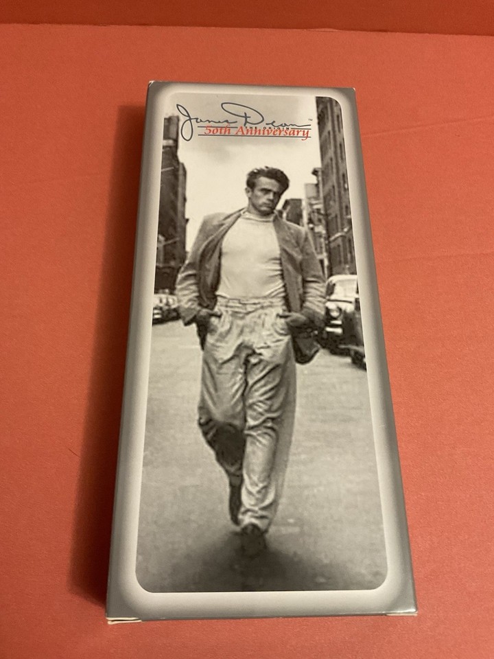 James Dean 50th Anniversary Watch ~ Vintage Collectible Tin 2004 Brand ...