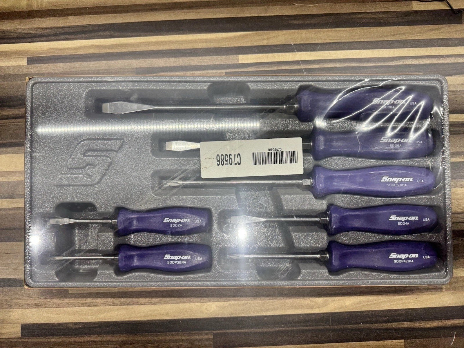 Rare Snap-On SDDX70ADP - 7 pc Combination Screwdriver Set in DEEP ...