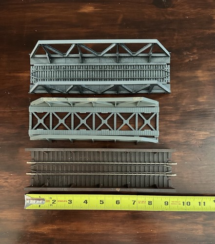HO Scale Lot Of 3 Different Truss Bridges For Train Set Up | eBay