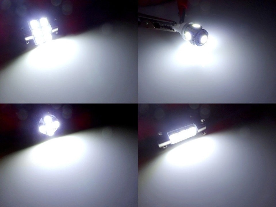 13x White LED Interior Lights Package Kit for 2009-2014 Acura TL +Tool ...