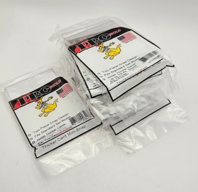 (Pack of 10) Pro-Mold Thicker Card Mini Snap Tite Holders 70pt PC3 ...