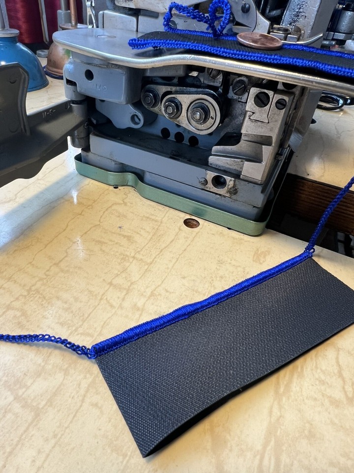 Merrow Narrow Edge Industrial Overlock Machine For Patches | eBay