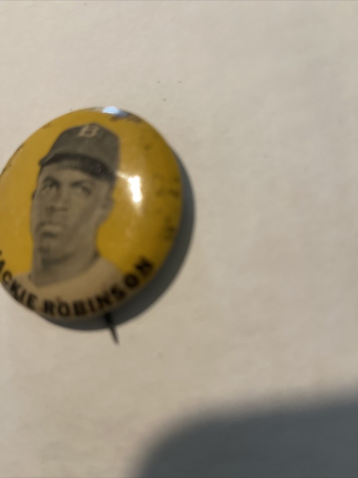 1950s Baseball Jackie Robinson Brooklyn Dodgers World Series Souvenir ...