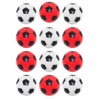 12 Pieces Foosball Table Balls Table Top Soccer Balls for Match Toy ...
