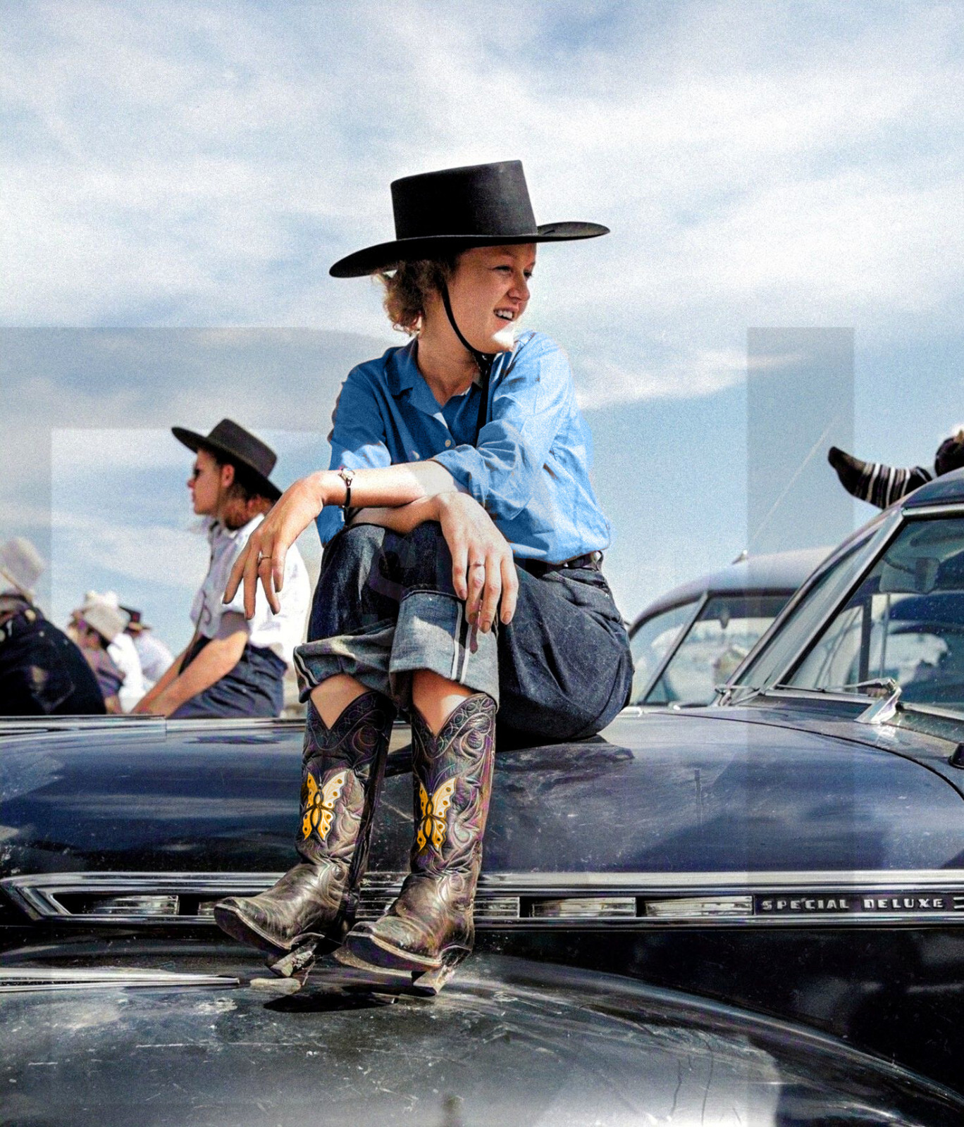 1941 Rodeo in Ashland, Montana 14 x 11" Photo Print | eBay