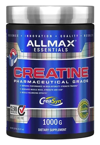 ALLMAX Essentials Creatine - 1000g, 200 Servings, Vegan & Gluten- EXP ...