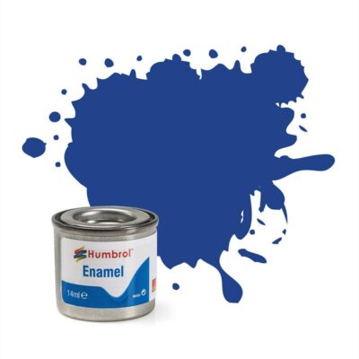 HUMBROL 25 Blue Matt Enamel 14ml Model Kit Paint 50723591 | eBay UK