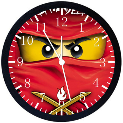 Lego Ninja Ninjago Black Frame Wall Clock Nice For Decor or Gifts Z19 ...